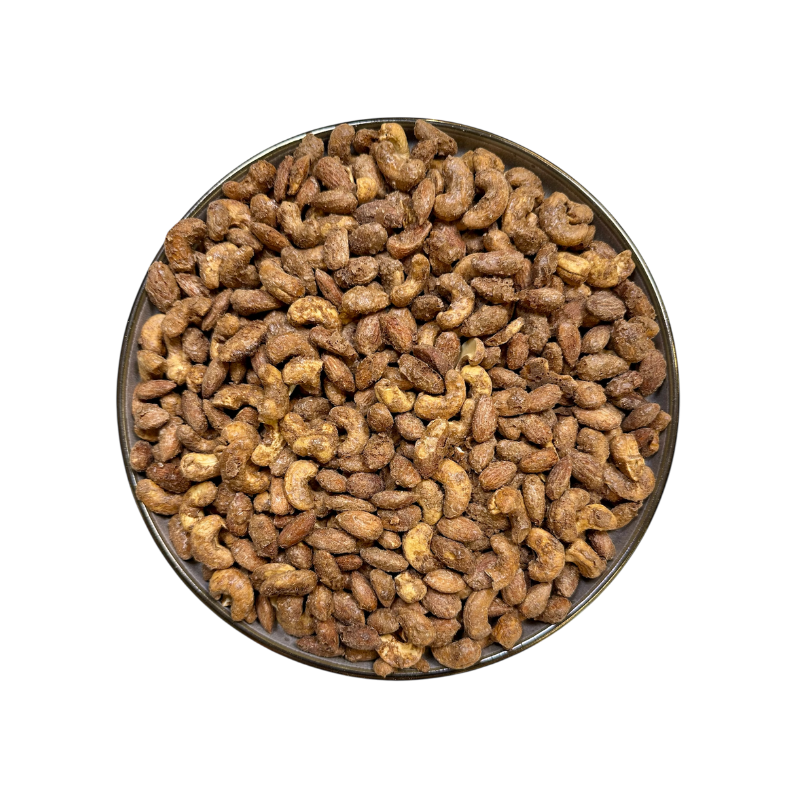 Cinnamon Blaze - migdolai ir anakardžiai su cinamonu ir kajenu | HappyNuts